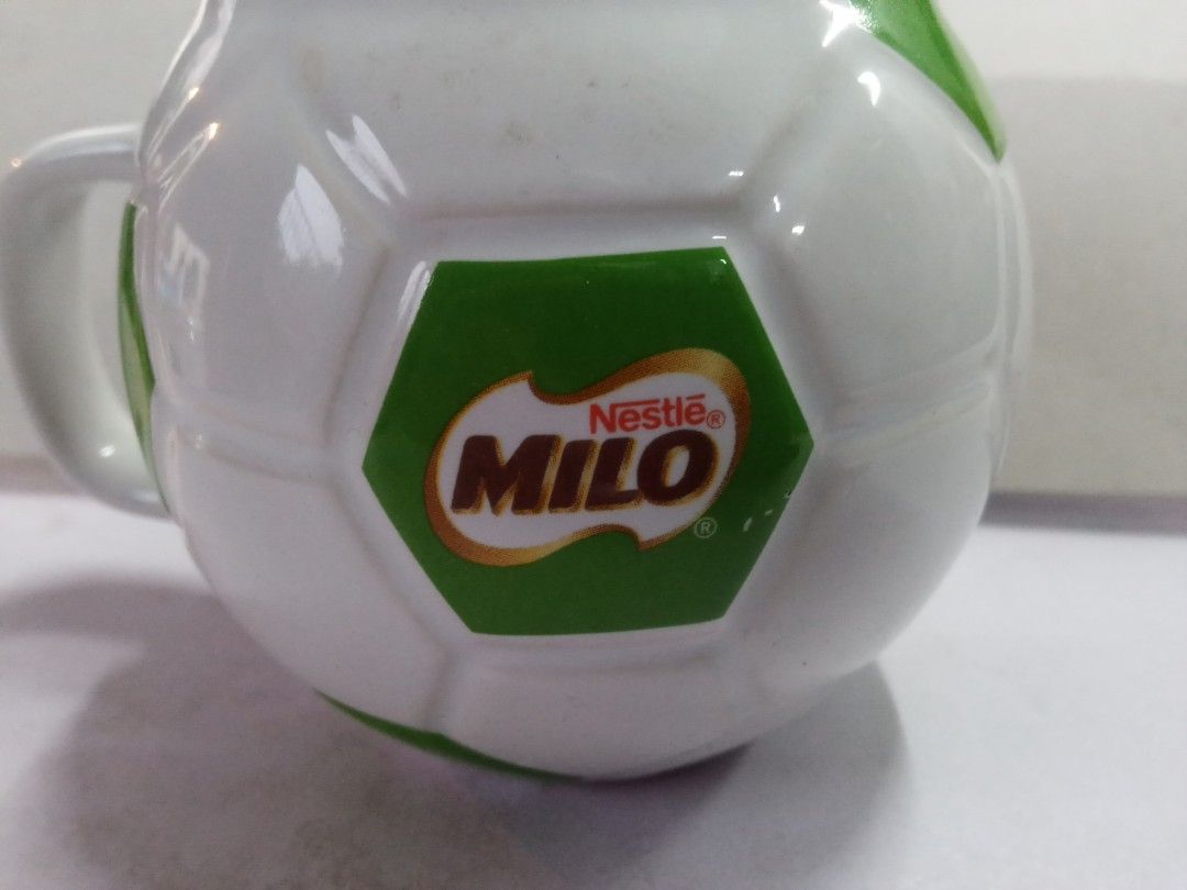 Football Nestle Milo Mug, Kole Bola Milo., Furniture & Home Living ...