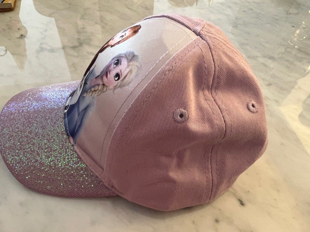 Frozen cap, Babies & Kids, Babies & Kids Fashion on Carousell