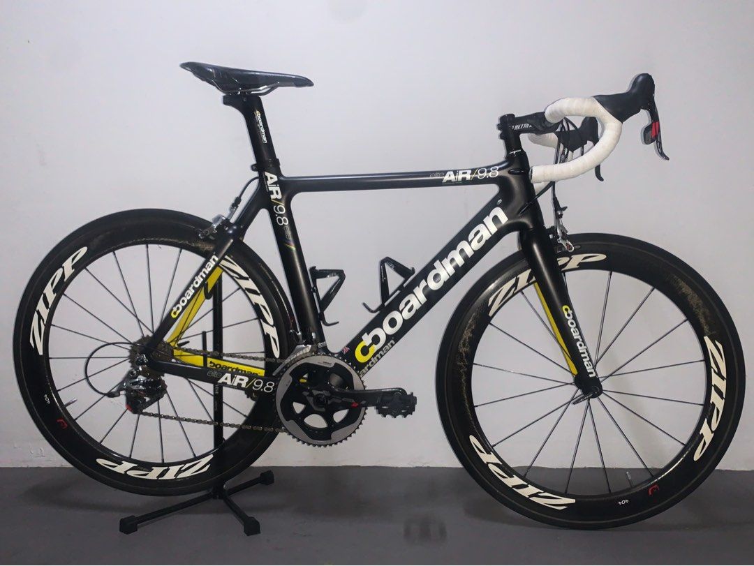 [SOLD] Full Sram Red Carbon Boardman Air Elite 9.8 Road Bike, Sports ...