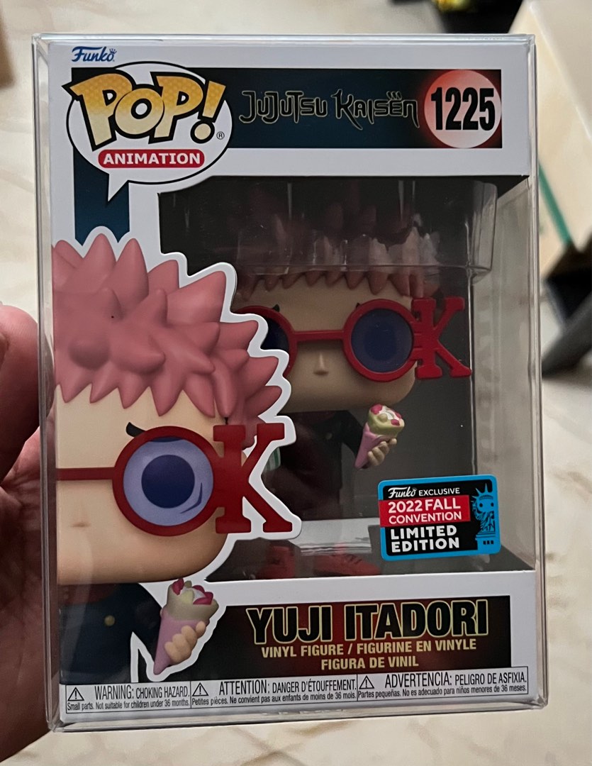 Funko Pop Jujutsu Kaisen Yuji Itadori NYCC Exclusive, Hobbies & Toys ...
