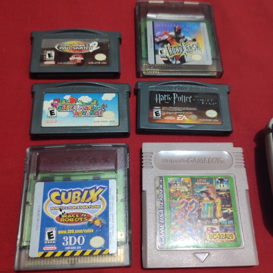 GAME BOY CARTRIDGES TAKE 5, Video Gaming, Video Games, Nintendo on ...