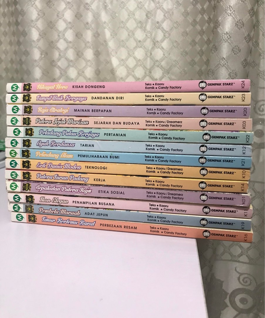 Gempak Starz / komik Siri putera / siri putera comic books, Hobbies ...