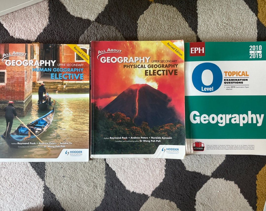 Geography textbook and tys, Hobbies & Toys, Books & Magazines ...