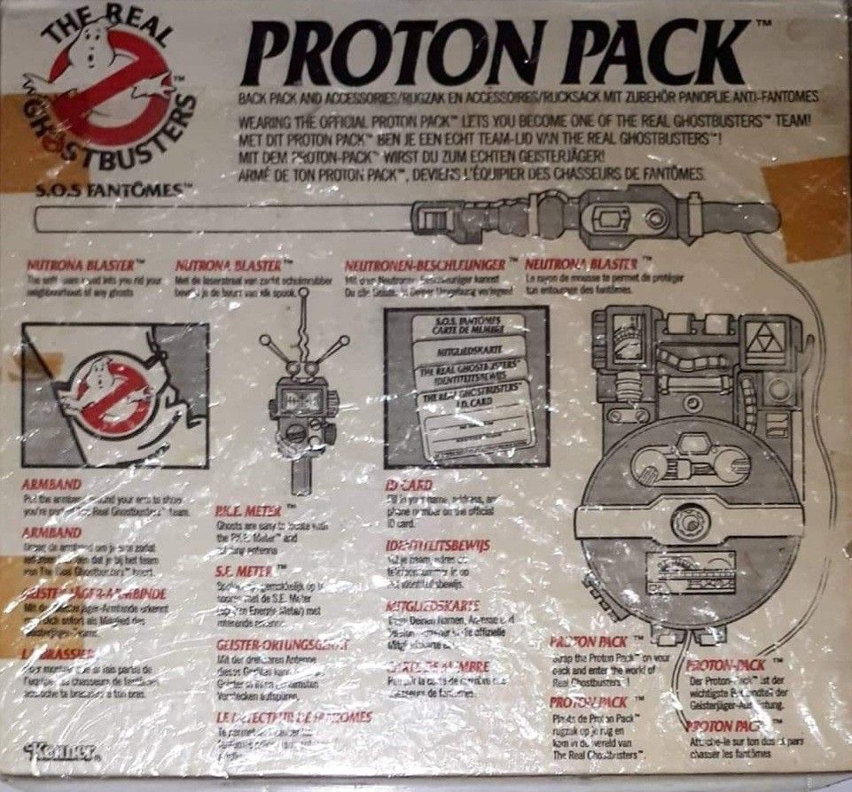 Ghostbusters Kenner Proton Pack, Hobbies & Toys, Toys & Games on Carousell