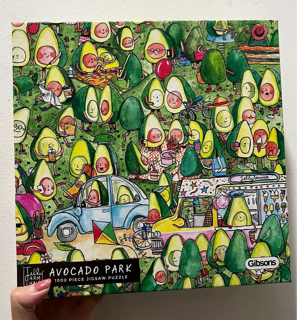 Gibsons Avocado Park 1000 pieces puzzle, Hobbies & Toys, Toys & Games ...