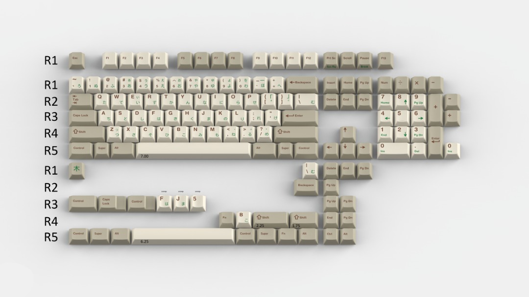 GMK Ki by switchmod base kit customer mechanical keyboard keycap set ...