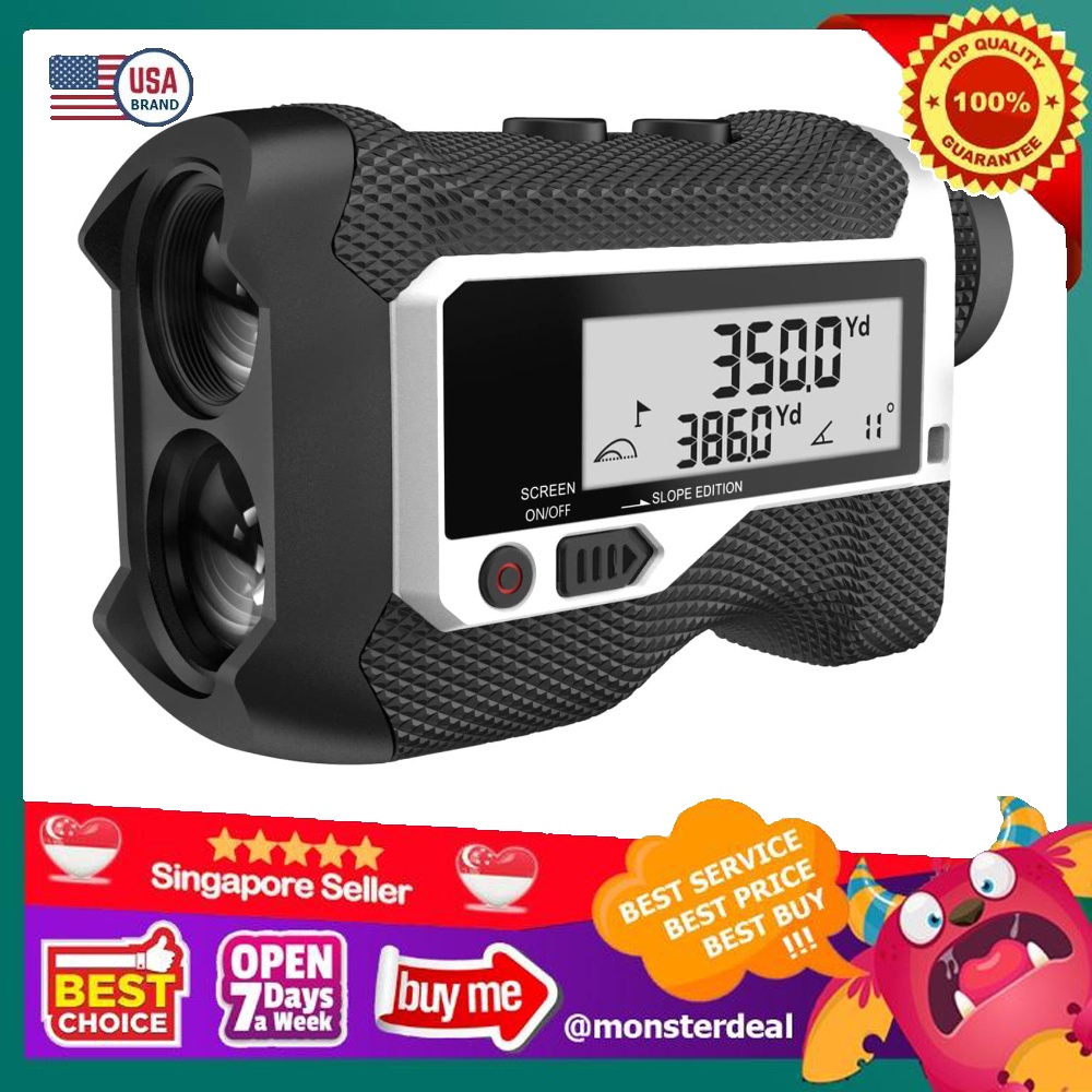 Golf Rangefinder,MiLESEEY Range Finder Golfing with Slope Switch for ...