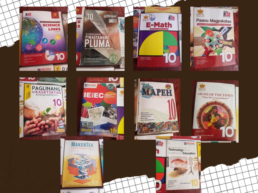 Grade 10 Books, Hobbies & Toys, Books & Magazines, Textbooks on Carousell