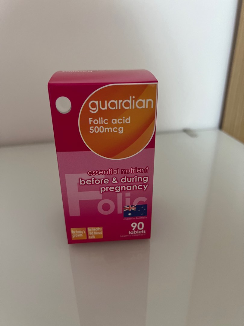 Guardian Folic acid, Health & Nutrition, Health Supplements, Vitamins ...