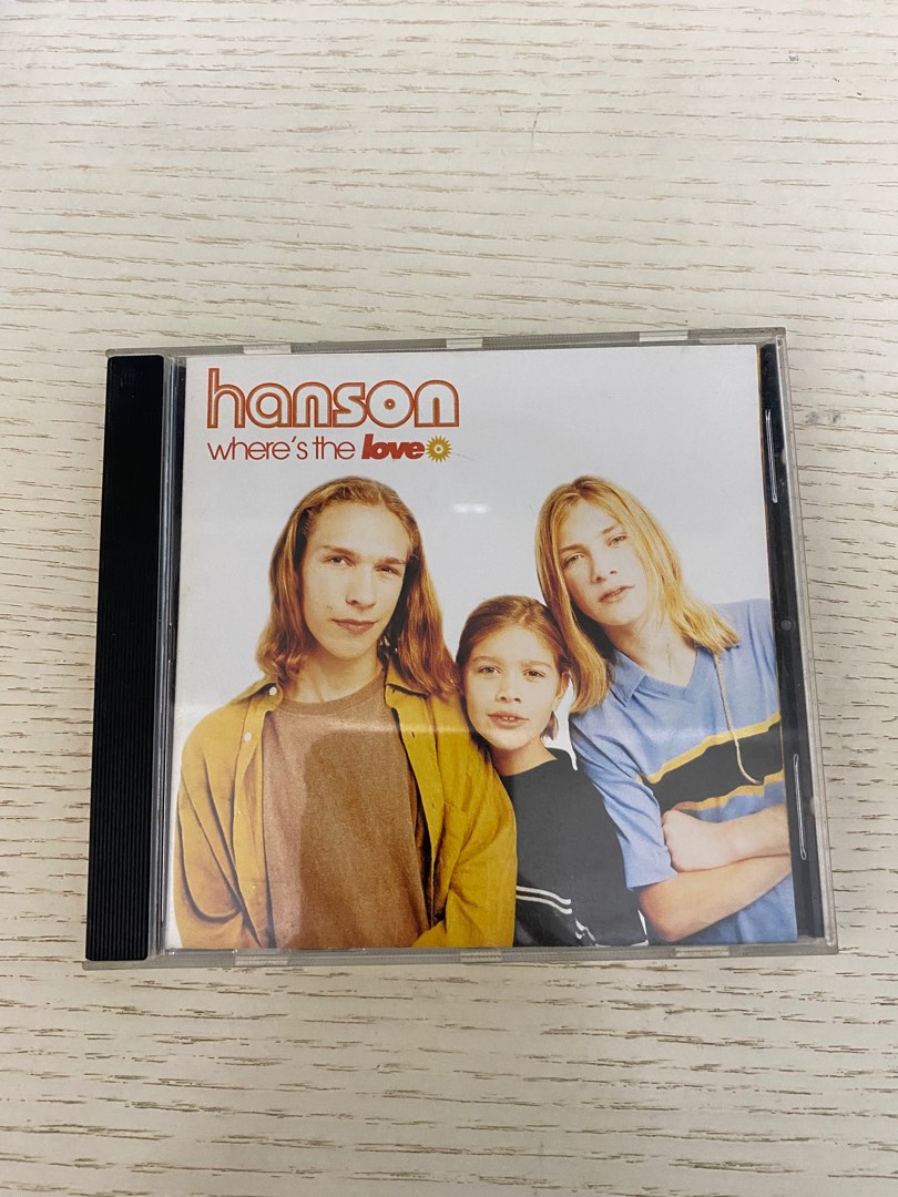 Hanson Where's the love CD, 興趣及遊戲, 音樂樂器 & 配件, 音樂與媒體 - CD 及 DVD - Carousell