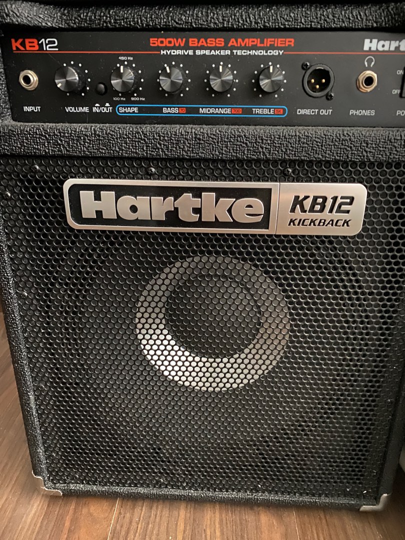 Hartke KB12 Bass Amp, Hobbies & Toys, Music & Media, Music Accessories ...