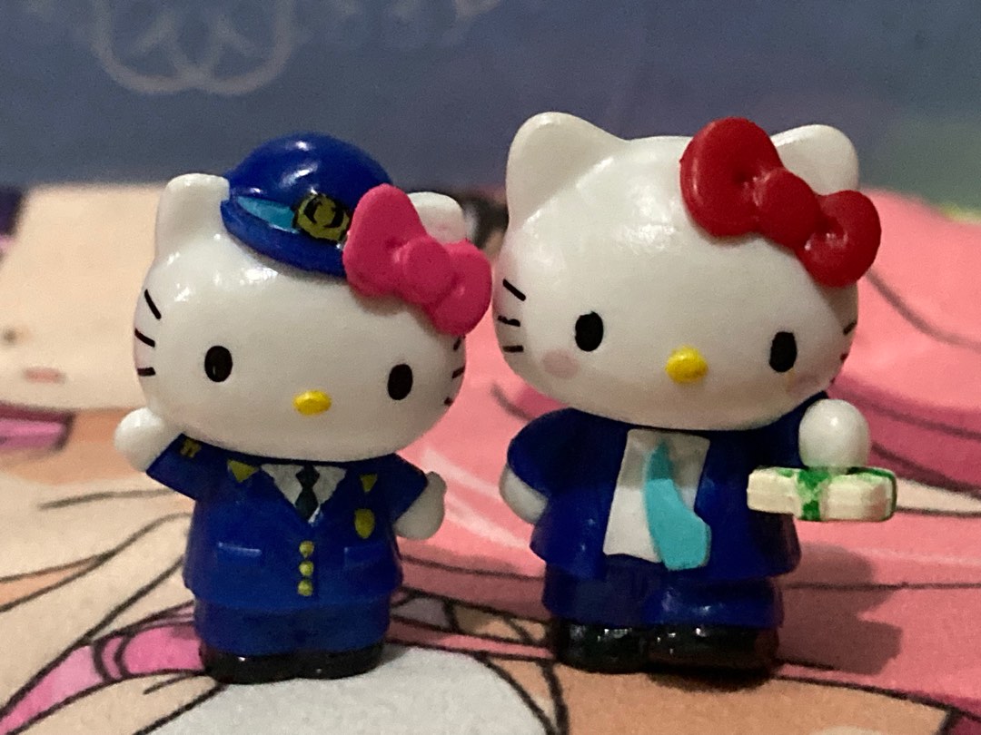 Hello Kitty figure set, Hobbies & Toys, Toys & Games on Carousell