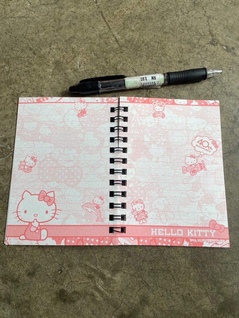 Hello kitty notebook, Hobbies & Toys, Stationery & Craft, Stationery ...