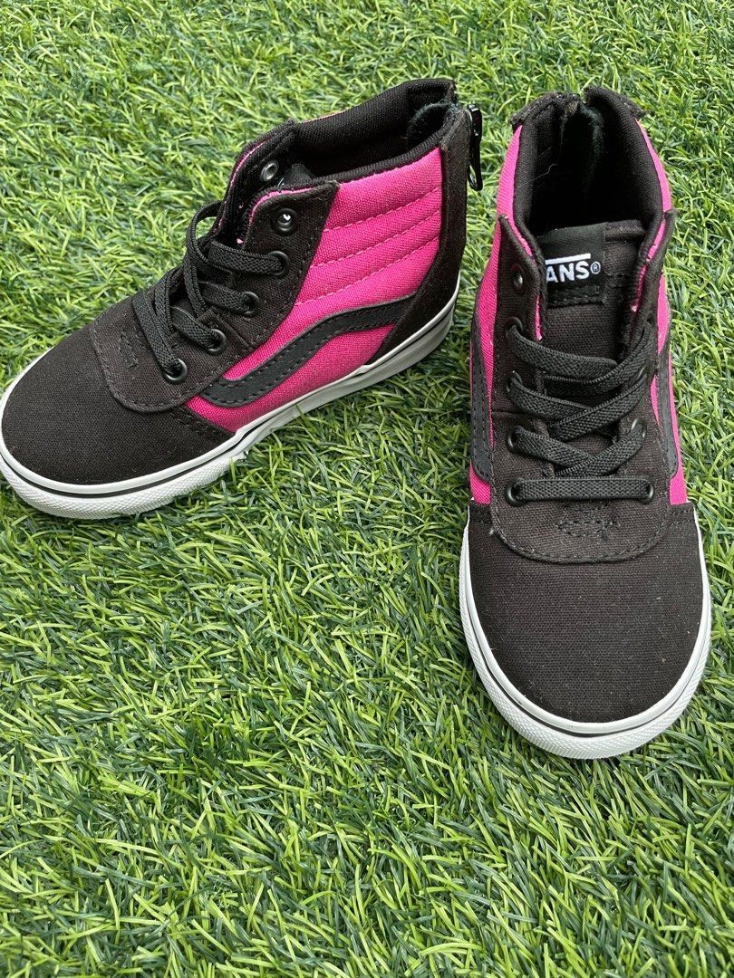 High Cut Vans, Babies & Kids, Babies & Kids Fashion on Carousell