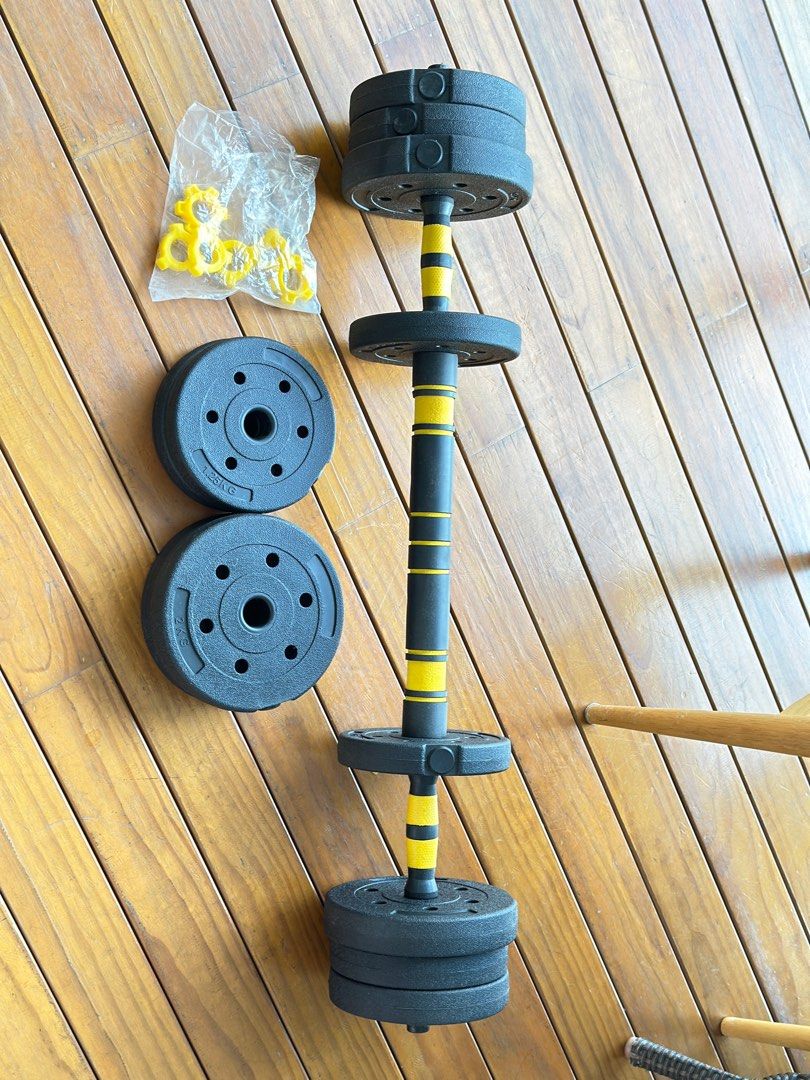 Home weights, Sports Equipment, Exercise & Fitness, Weights & Dumbbells ...