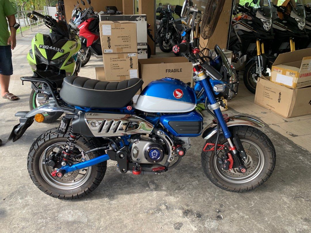 Honda monkey Reg 2021 April, Motorcycles, Motorcycles for Sale, Class ...
