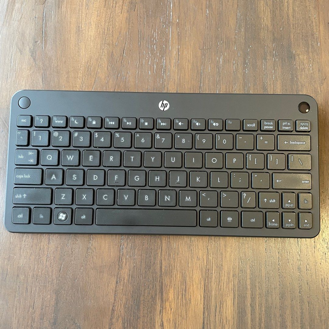 HP mini wireless keyboard., Computers & Tech, Parts & Accessories, Computer Keyboard on Carousell