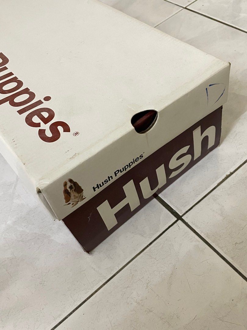 Hush puppies shoe box, Luxury, Accessories on Carousell