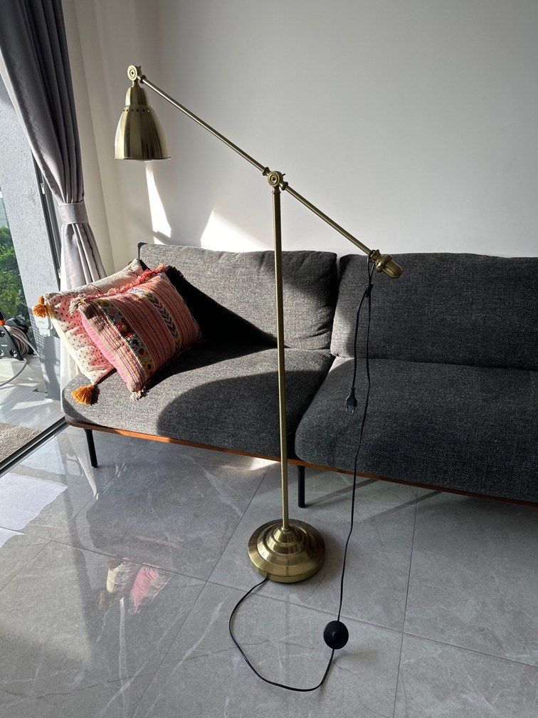 IKEA Barometer Floor/reading lamp, Furniture & Home Living, Lighting ...