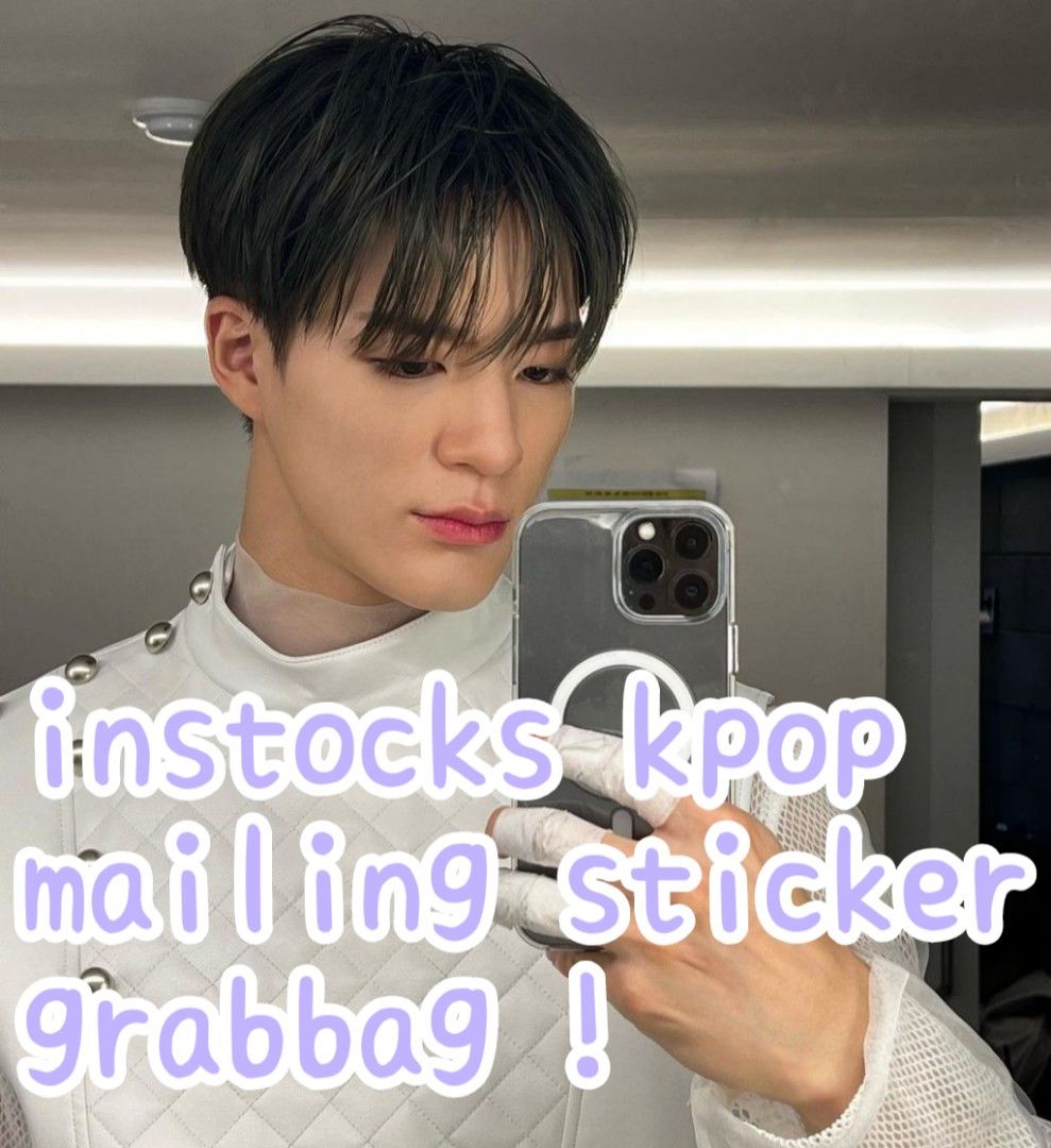 instock kpop mailing sticker grabbag nct 127 nct dream aespa ive svt ...