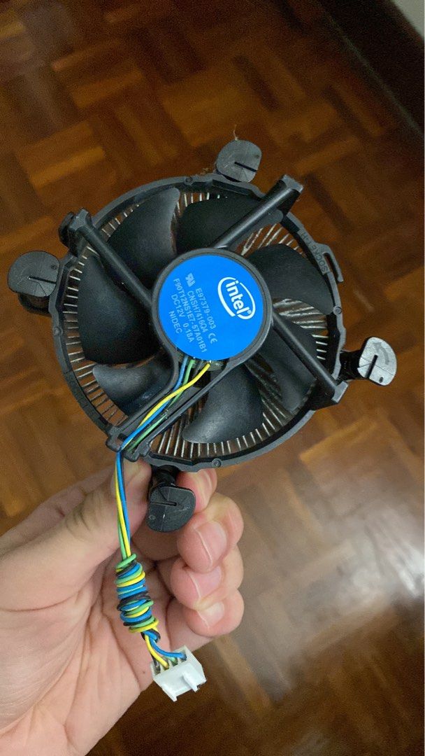 Intel CPU Cooler Fan, Computers & Tech, Parts & Accessories, Computer ...