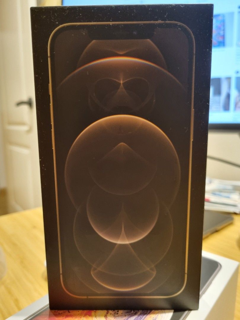 iPhone 12 Pro Max Box only for 256GB Gold, Mobile Phones & Gadgets ...