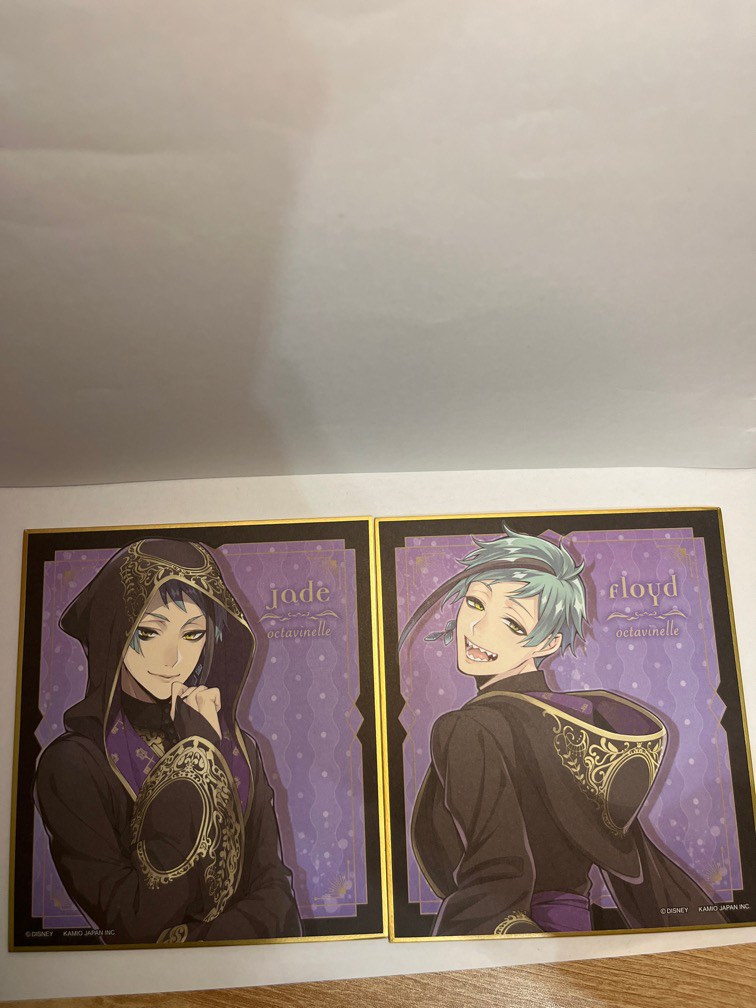 扭曲仙境色紙（Jade&Floyd）, 興趣及遊戲, 玩具 & 遊戲類 - Carousell