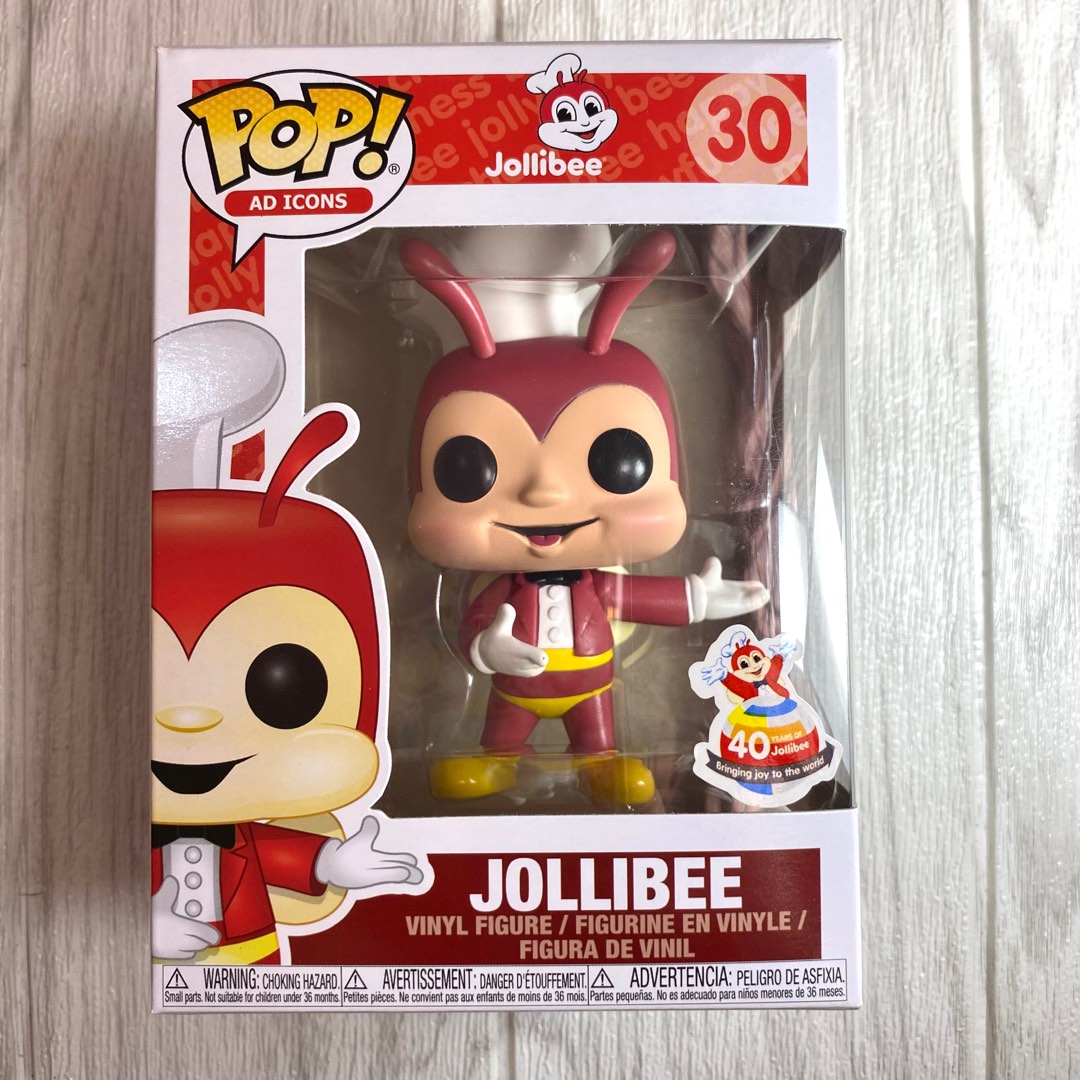 Jollibee Funko Pop (1st Release), Hobbies & Toys, Toys & Games on Carousell