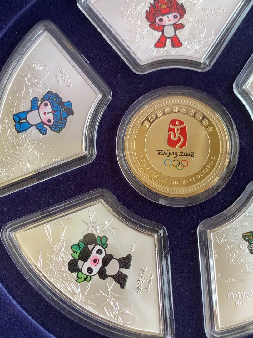 K679 - China Beijing 2008 Olympic Commemorative Medallions Set, Hobbies & Toys, Memorabilia ...