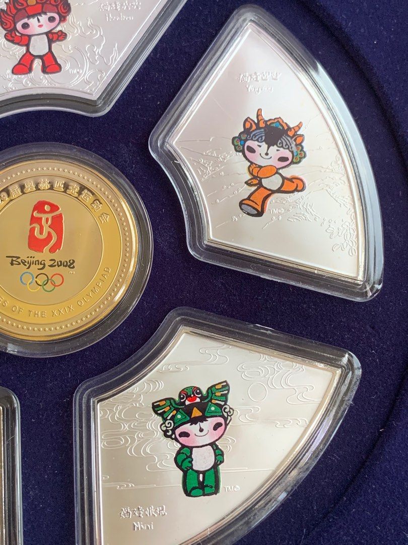 K679 - China Beijing 2008 Olympic Commemorative Medallions Set, Hobbies & Toys, Memorabilia ...