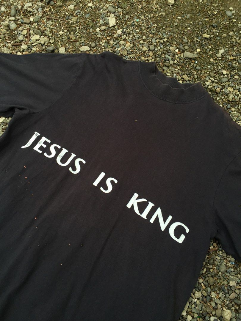 Kanye West Yeezus Jesus Is King Shirt, Men's Fashion, Tops & Sets ...