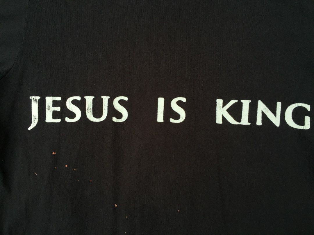 Kanye West Yeezus Jesus Is King Shirt, Men's Fashion, Tops & Sets ...