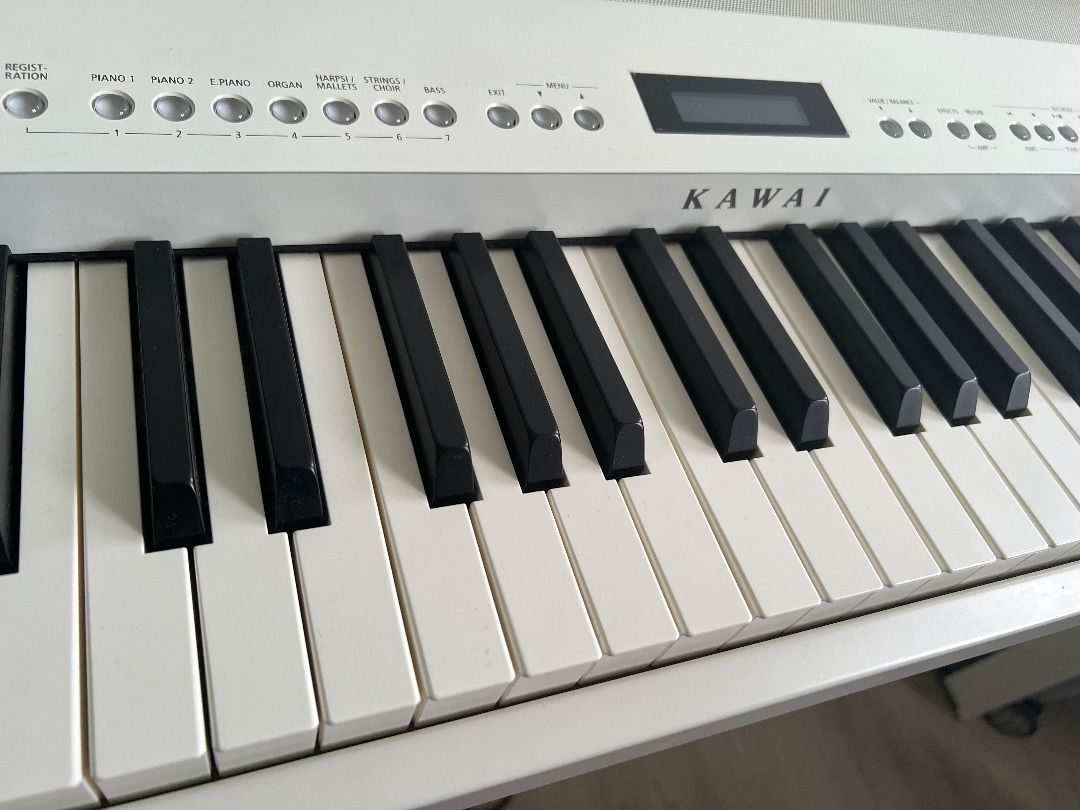 Kawai ES8 White E-Piano in mint condition, Hobbies & Toys, Music & Media, Musical Instruments on ...