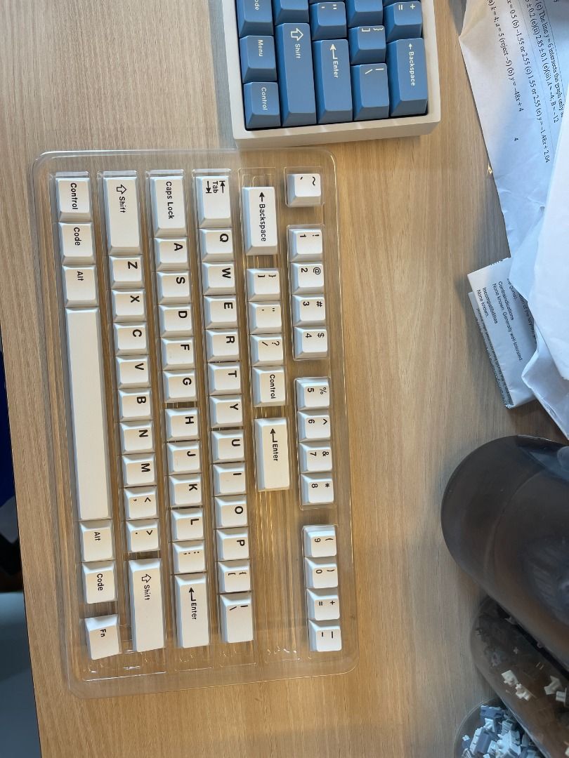 KBDFans doubleshot PBT BOW keycap set, Computers & Tech, Parts ...