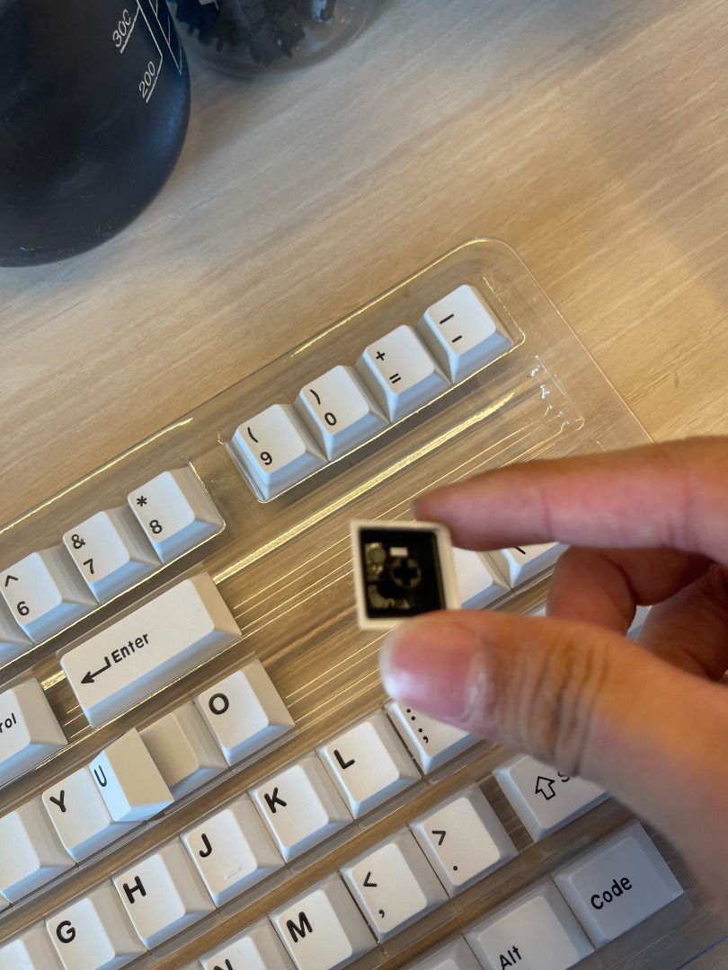 KBDFans doubleshot PBT BOW keycap set, Computers & Tech, Parts ...