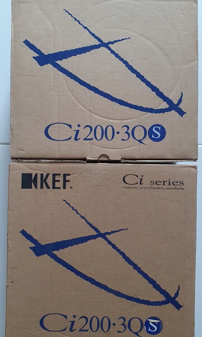 KEF Ci 200.3QS Speaker for Walls / Ceilings (Pair), Audio, Soundbars ...