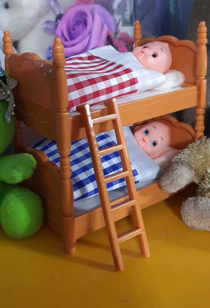Kewpie baby with bed, Hobbies & Toys, Toys & Games on Carousell
