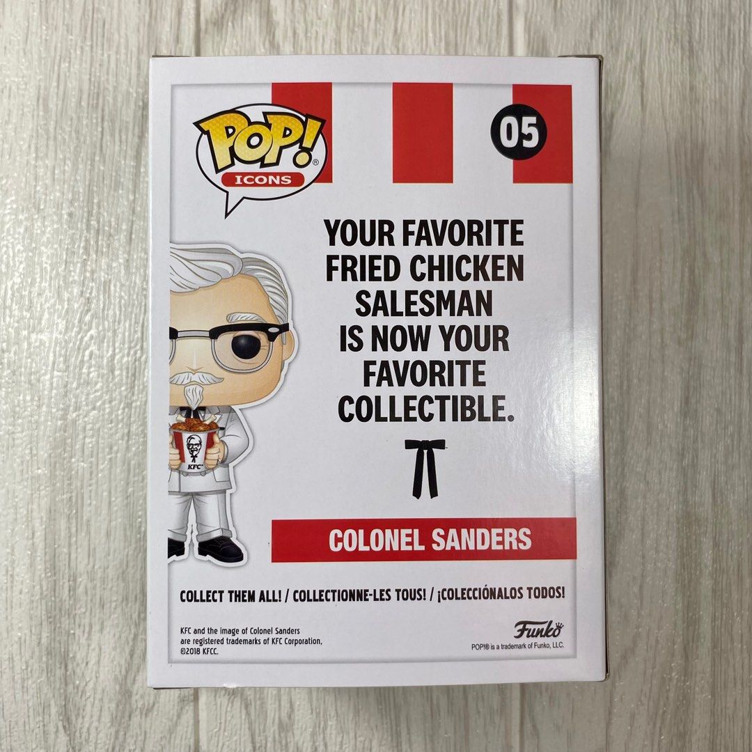 KFC Colonel Sanders Funko Pop, Hobbies & Toys, Toys & Games on Carousell
