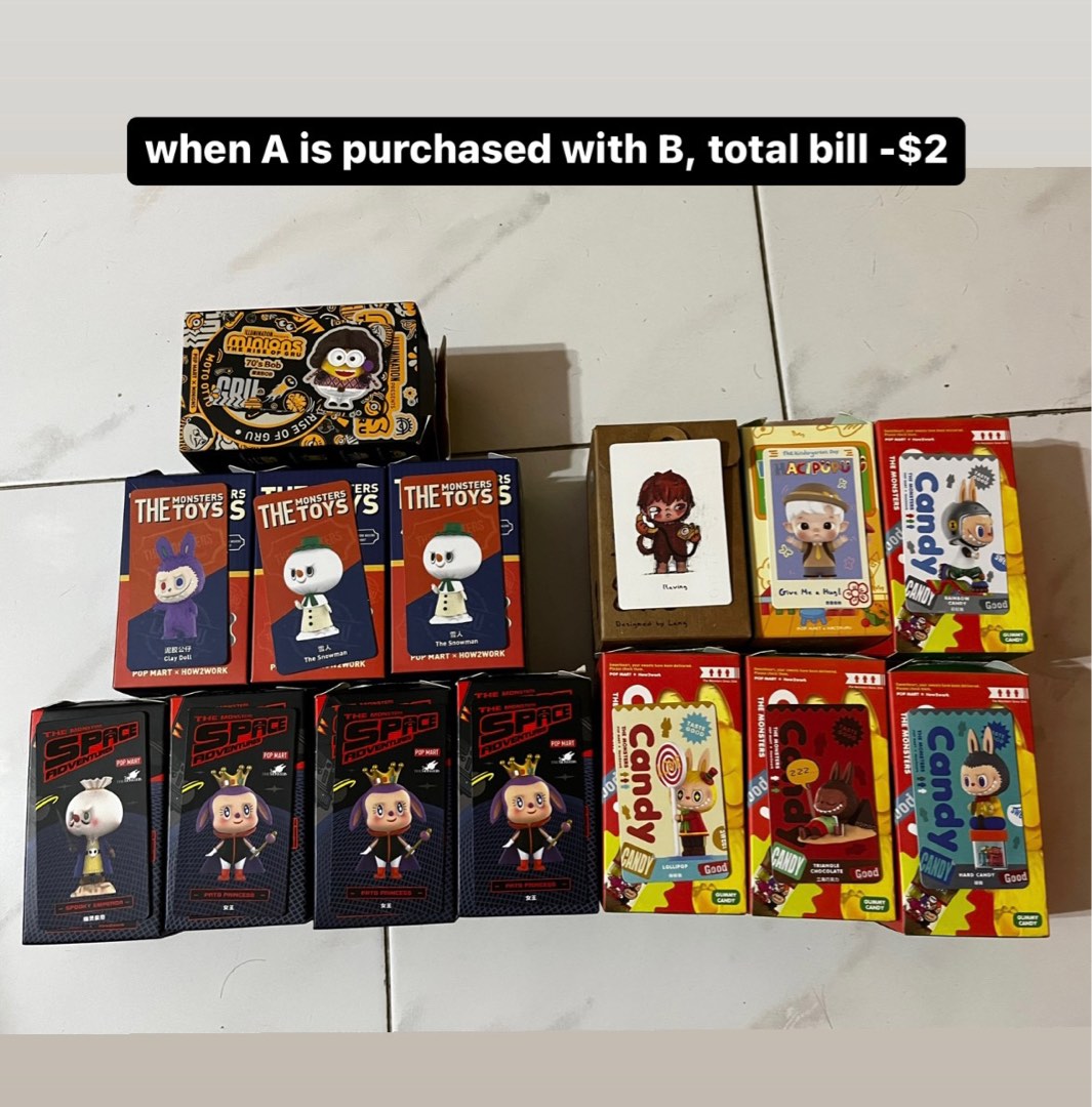 *last updated 20/11* [WTS/WTT] POPMART LABUBU/MINIONS/HACIPUPU/HIRONO ...