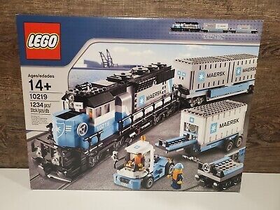 Lego 10219 Maersk Train, Hobbies & Toys, Toys & Games on Carousell