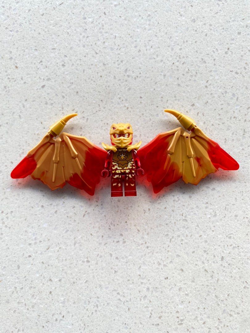 Lego Ninjago Crystallized Golden Dragon Kai Hobbies Toys Toys Games On Carousell