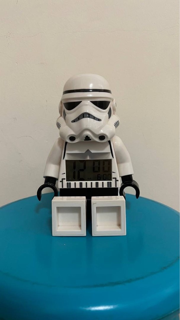 LEGO Starwars Stormtrooper Minifigure Alarm Clock, Hobbies & Toys ...
