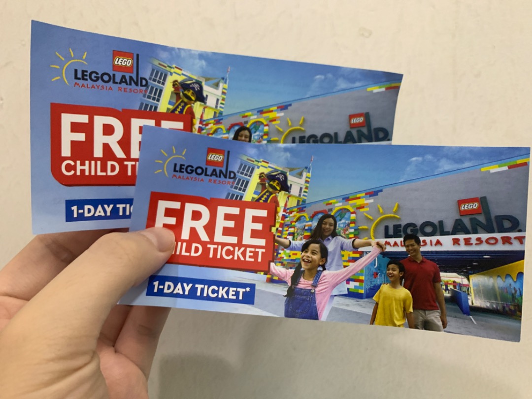 Legoland Child ticket, Tickets & Vouchers, Vouchers on Carousell
