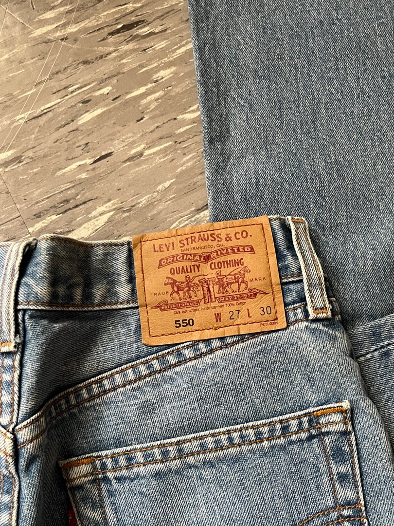 LEVIS 550 Jeans, Women's Fashion, Bottoms, Jeans on Carousell