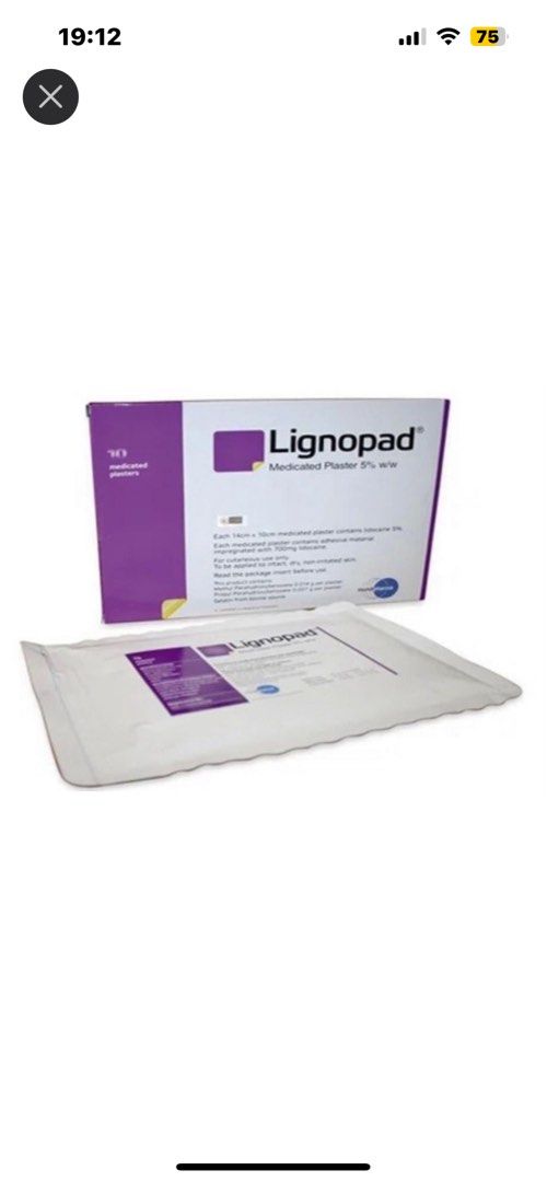Lignopad Medical Plaster, Health & Nutrition, Medical Supplies & Tools ...