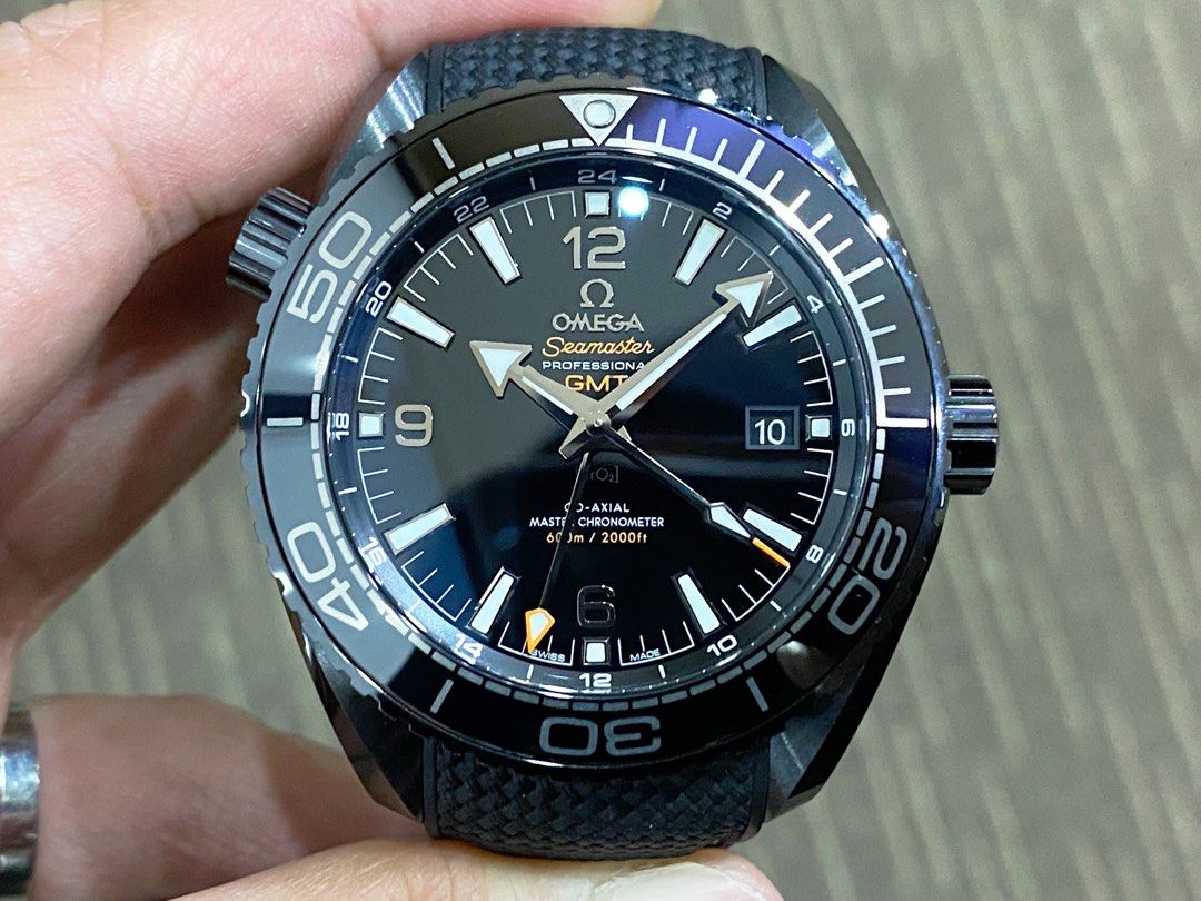 Like New End Oct 22 Omega Seamaster Planet Ocean 600 PO600 Ceramic GMT ...