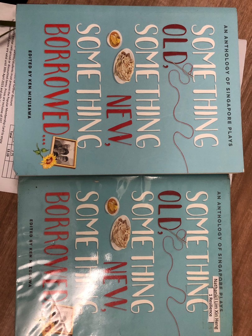 Literature text: Something Old Something New Something Borrowed ...