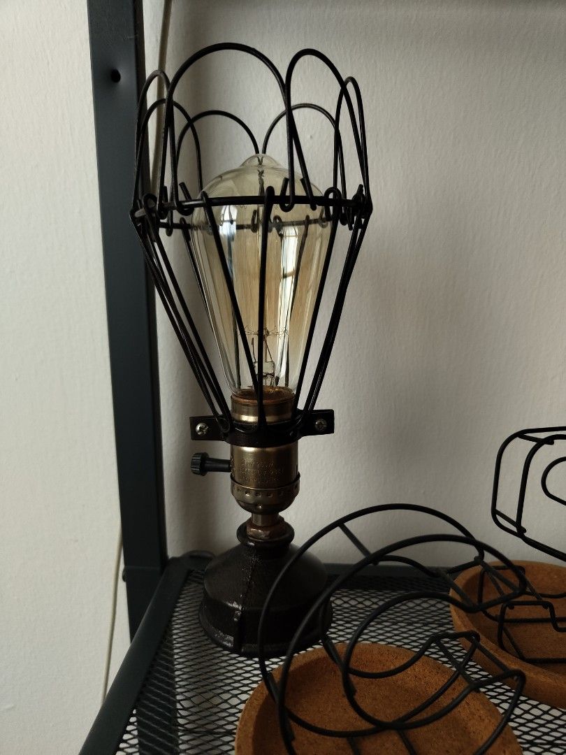 Loft Industrial Tungsten Light, Furniture & Home Living, Lighting ...