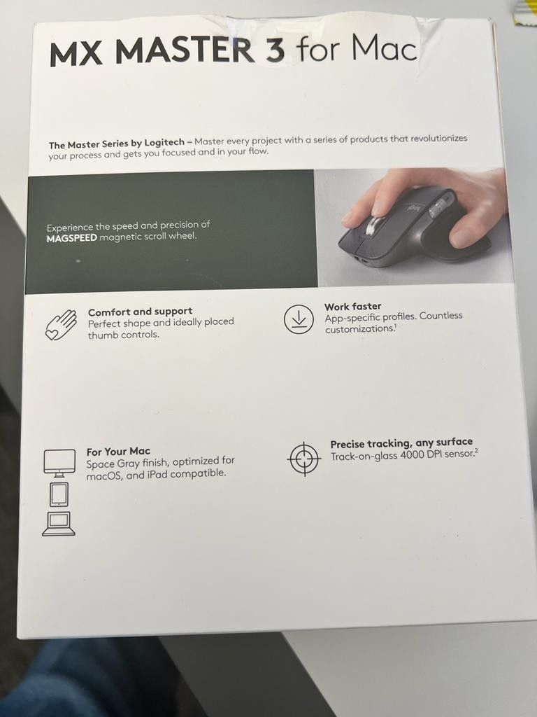 Logitech MX Master 3 (MAC), Computers & Tech, Parts & Accessories ...