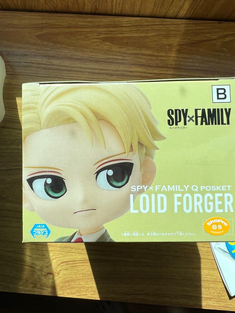 Spy X Family Loid Forger Qposket figure Japan set, Hobbies & Toys, Toys ...